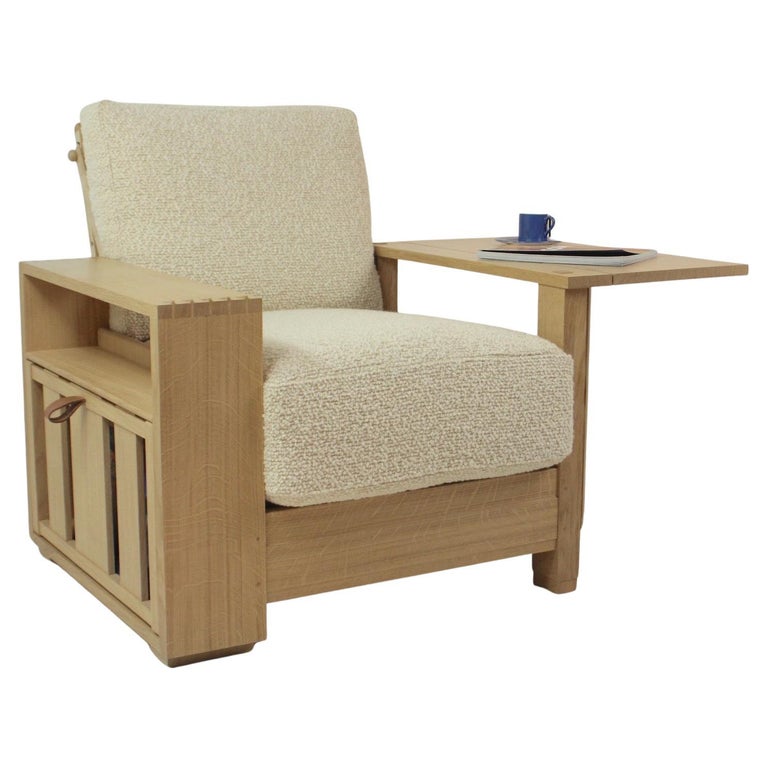 Modern Day “Zeno” Hand Made Library Chair For Sale at 1stDibs