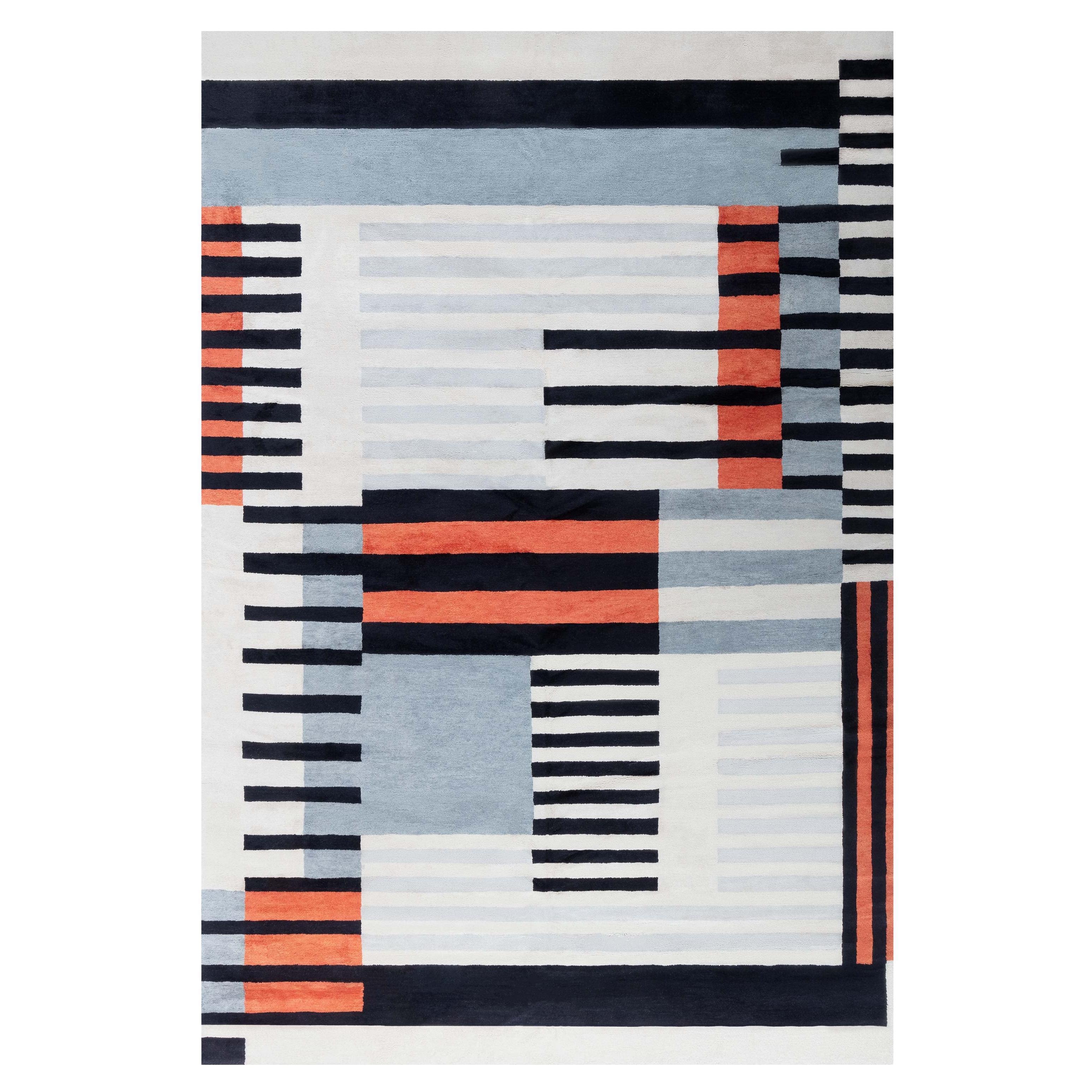 Modern Inspired Art Deco Rug by Doris Leslie Blau For Sale at 1stDibs