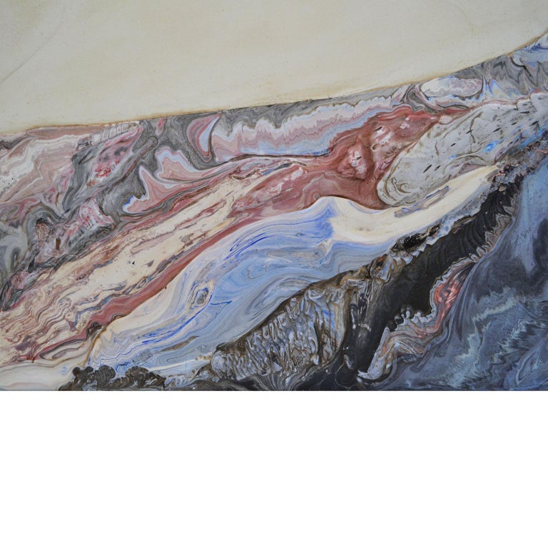 Art Wall Panel Relief Scagliola textured decor handmade in Italy by ...