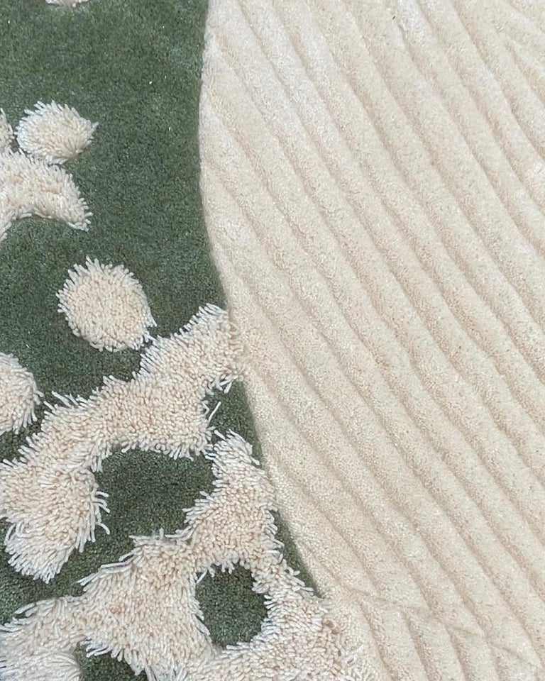 Modern Design Style Hand-Tufted Rug 'Zen Garden' by Rag Home For Sale ...