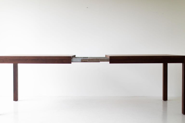 Modern Dining Table with Extension For Sale at 1stDibs