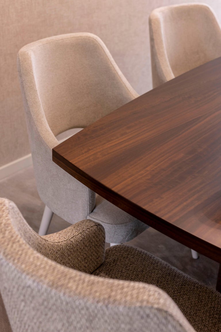 Modern Donna Chair Made with Oak And Suede, Handmade by Stylish Club ...