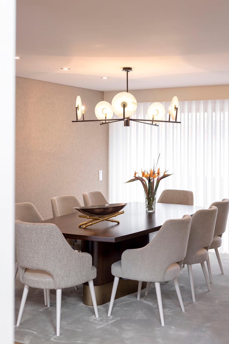 Modern Donna Chair Made with Oak And Suede, Handmade by Stylish Club ...