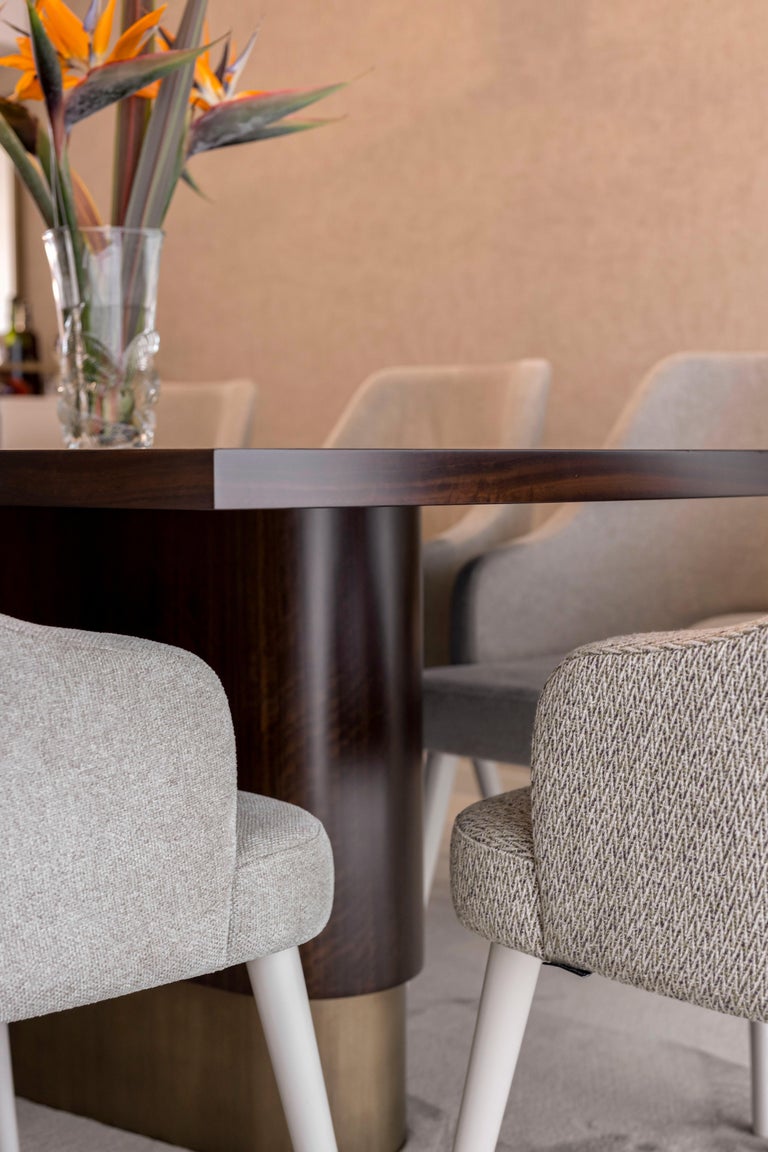 Modern Donna Chair Made with Oak And Suede, Handmade by Stylish Club ...