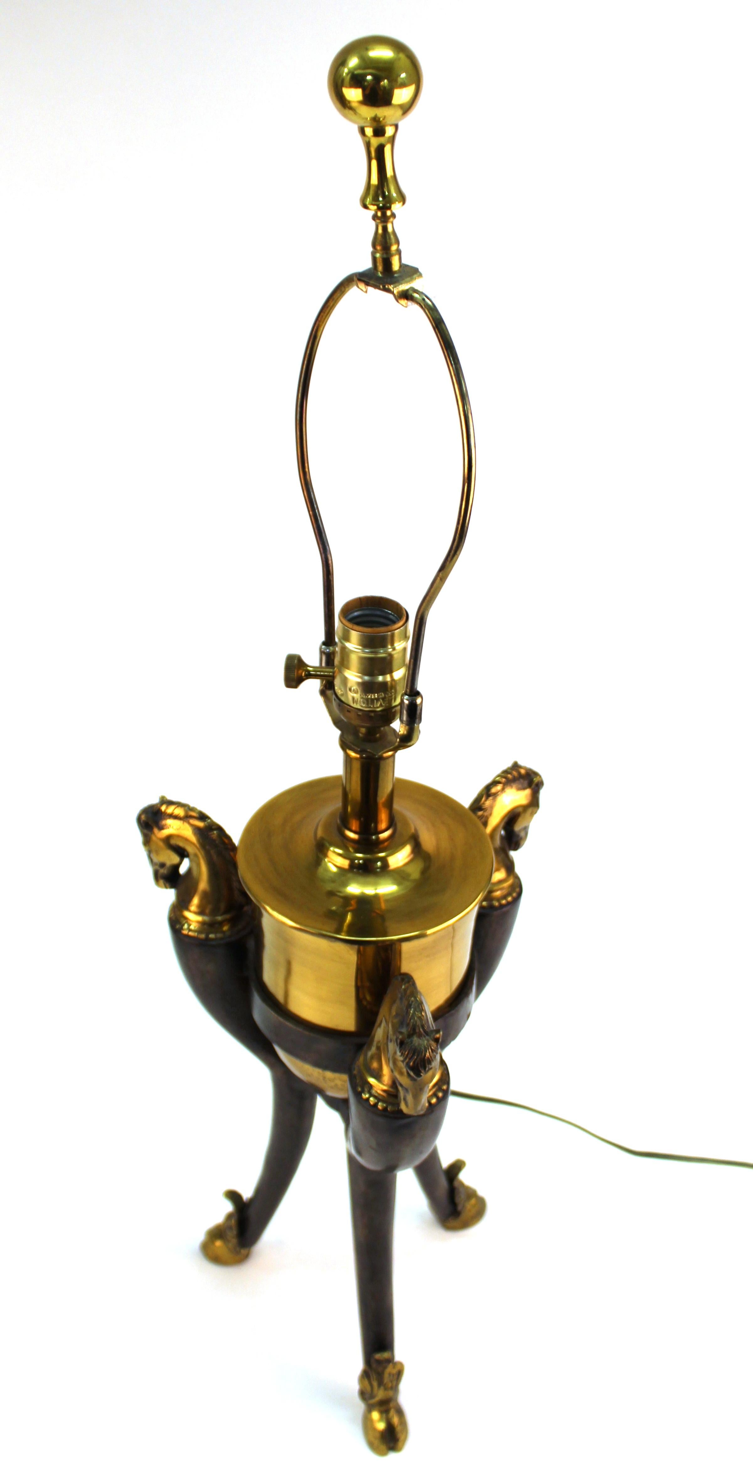 Modern Equestrian Themed Table Lamps with Horse Heads at 1stDibs ...