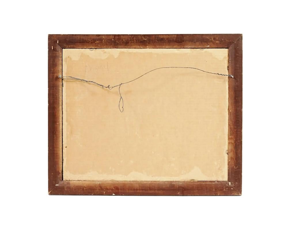 Modern Erotic Scene Ink Painting by William Monje at 1stDibs