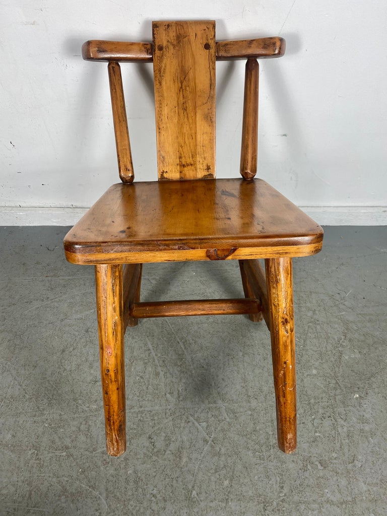 Modern Farmhouse, Cottage / Cabin Solid Wood Side Chairs by Sikes Chair ...