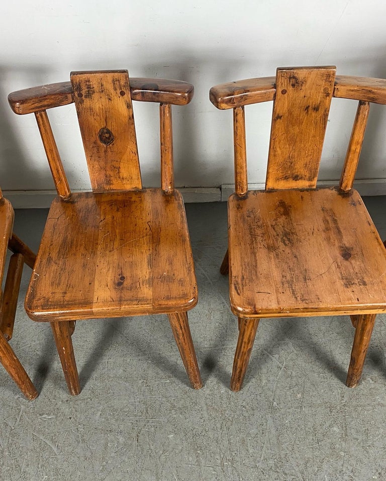 Modern Farmhouse, Cottage / Cabin Solid Wood Side Chairs by Sikes Chair ...