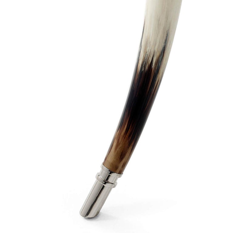 Modern Faux Horn Console Table For Sale at 1stDibs