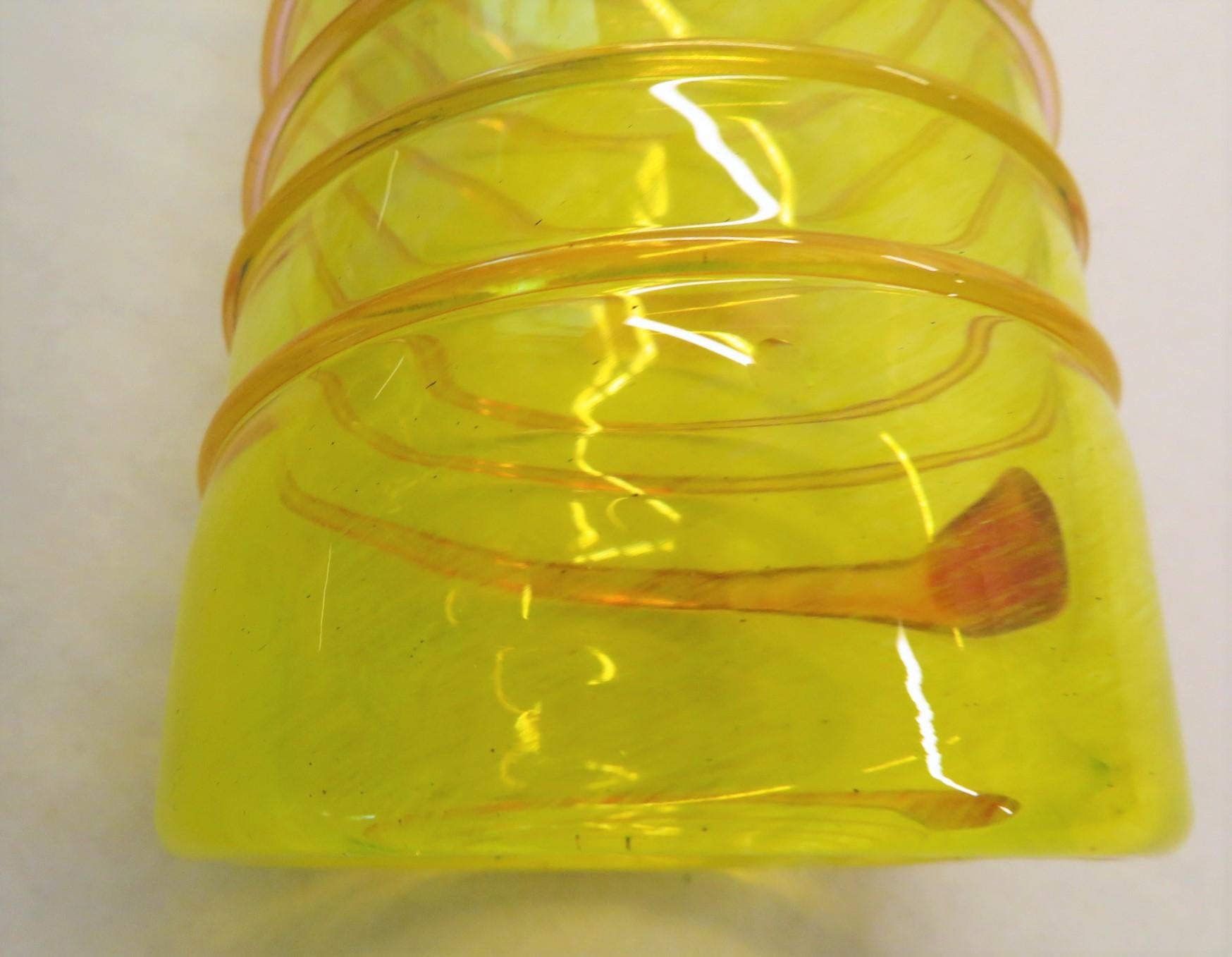 Modern Finn Design Tiina Nordstrom for Nuutajarvi Iittala Crystal Vase ...