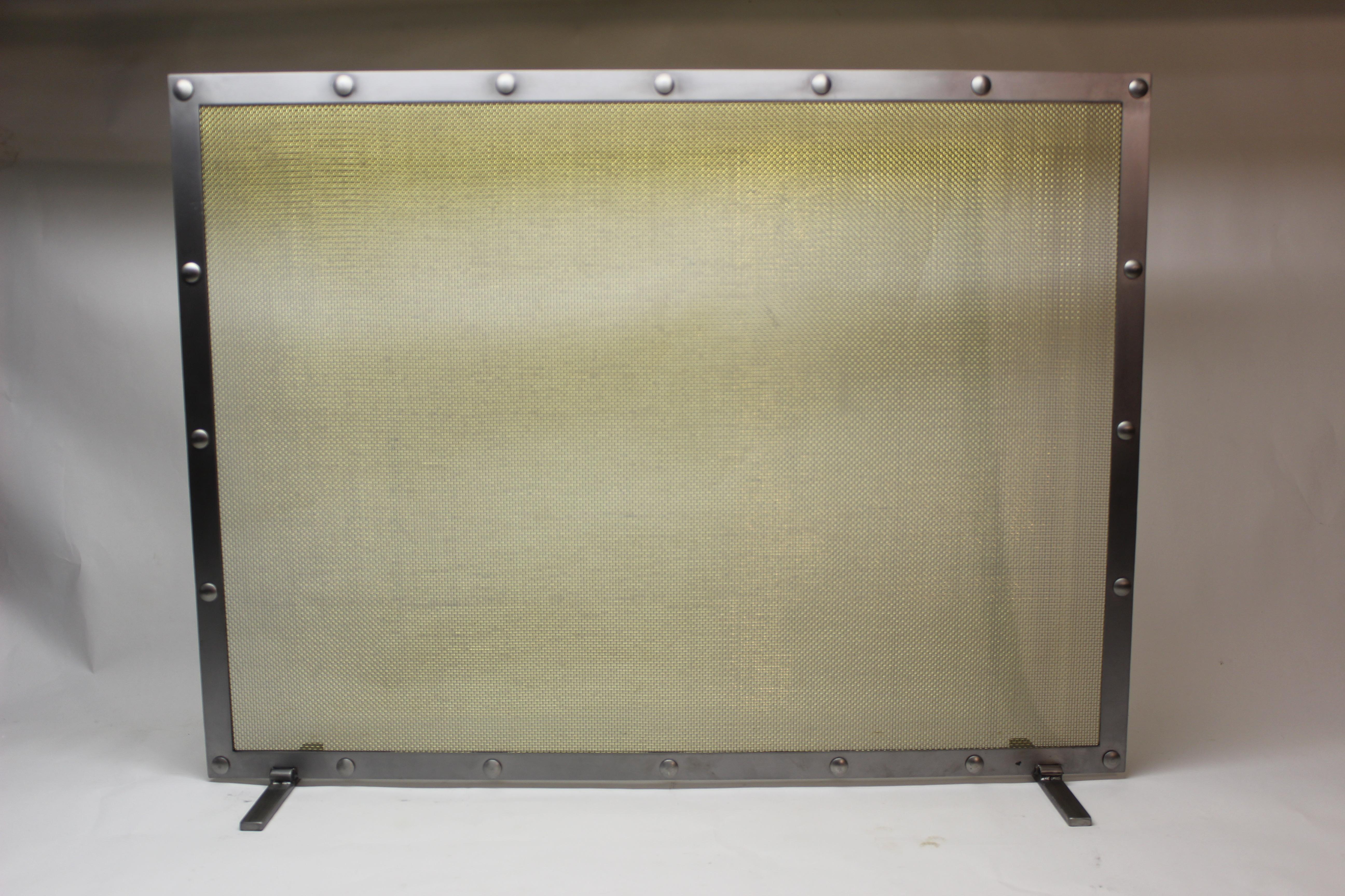 Modern Fireplace Screen by JED Design For Sale at 1stDibs | modern ...