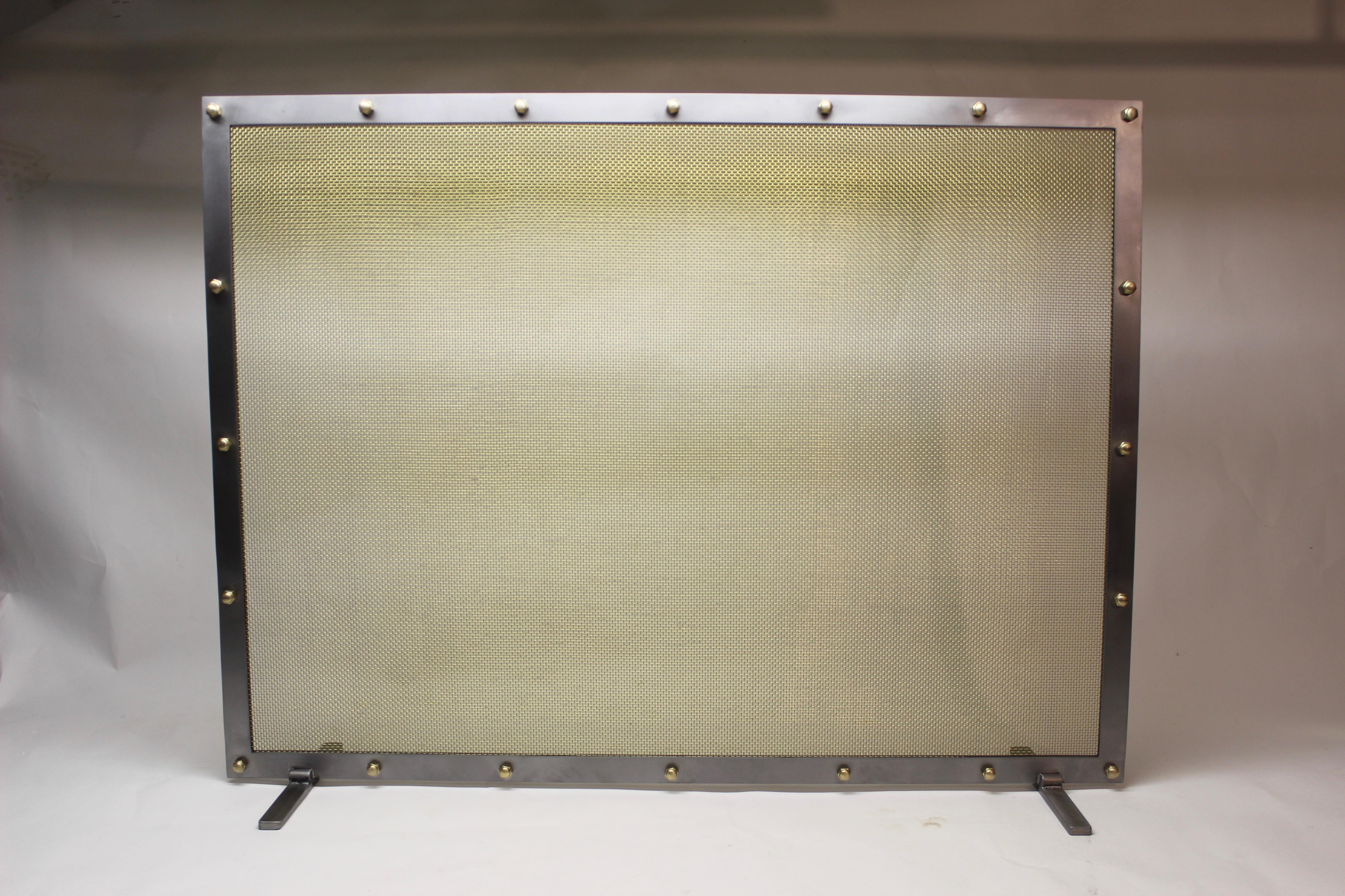 Modern Fireplace Screen by JED Design For Sale at 1stDibs | modern ...