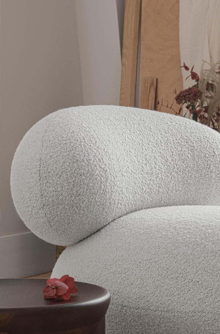 Modern Flock Lounge Chair by Noom For Sale at 1stDibs