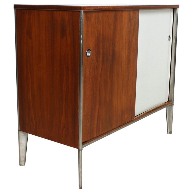 Modern Industrial Storage Cabinet by Raymond Loewy for Hill-Rom USA ...
