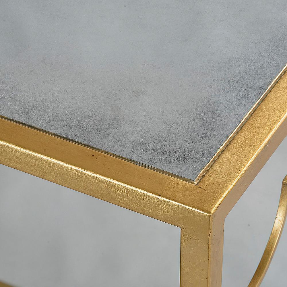 Modern Gilt Console Table For Sale at 1stDibs