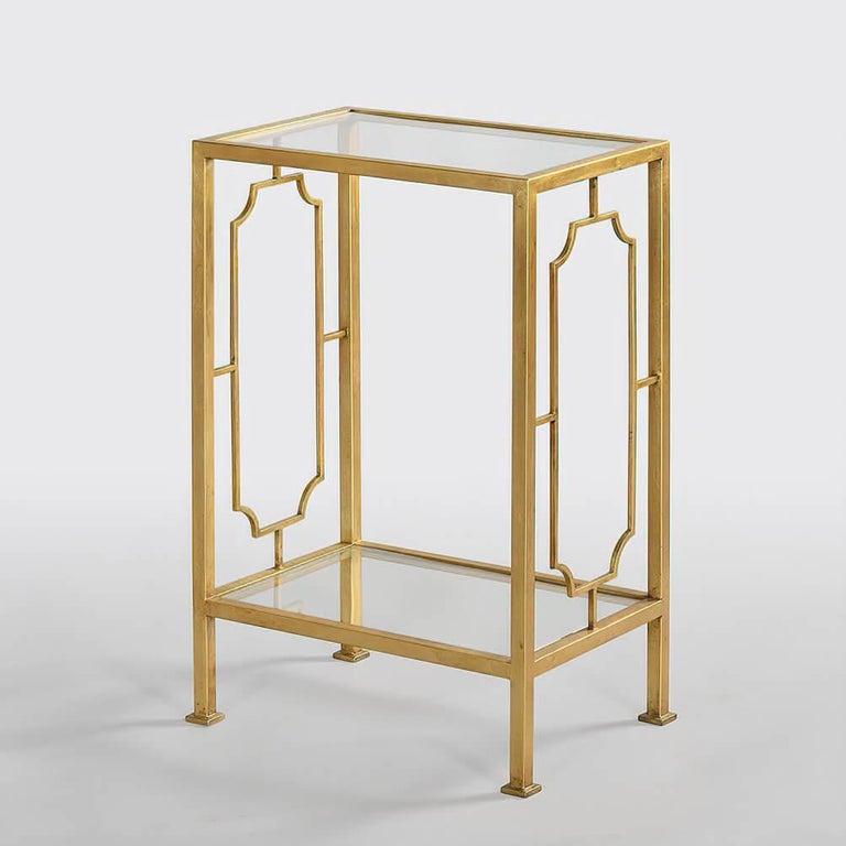 Modern Gilt Occasional Table For Sale at 1stDibs