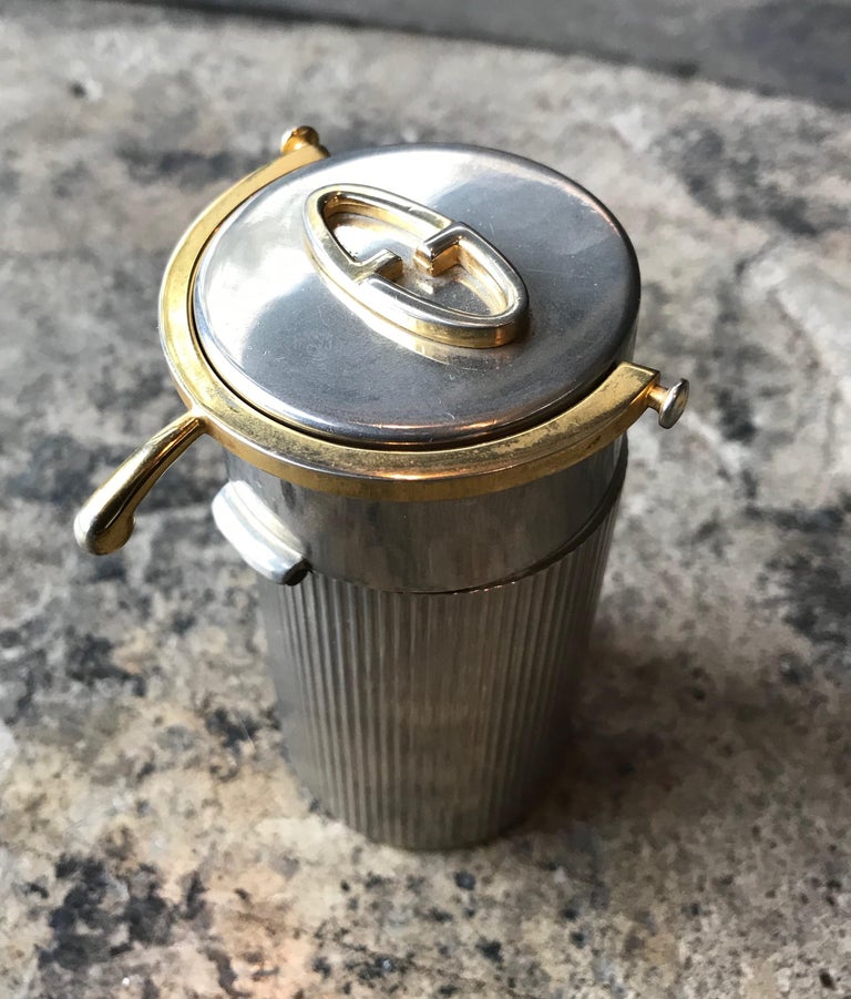 Modern Gucci Lighter Signed, Made in Italy, 1970s at 1stDibs