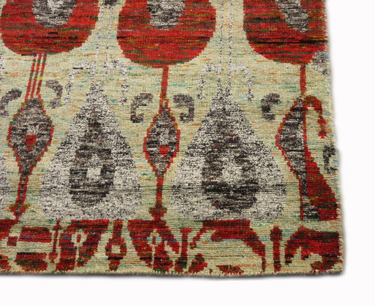 Modern Hand-Knotted Silk For Sale at 1stDibs