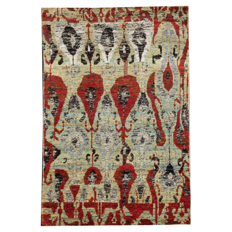 Modern Hand-Knotted Silk For Sale at 1stDibs