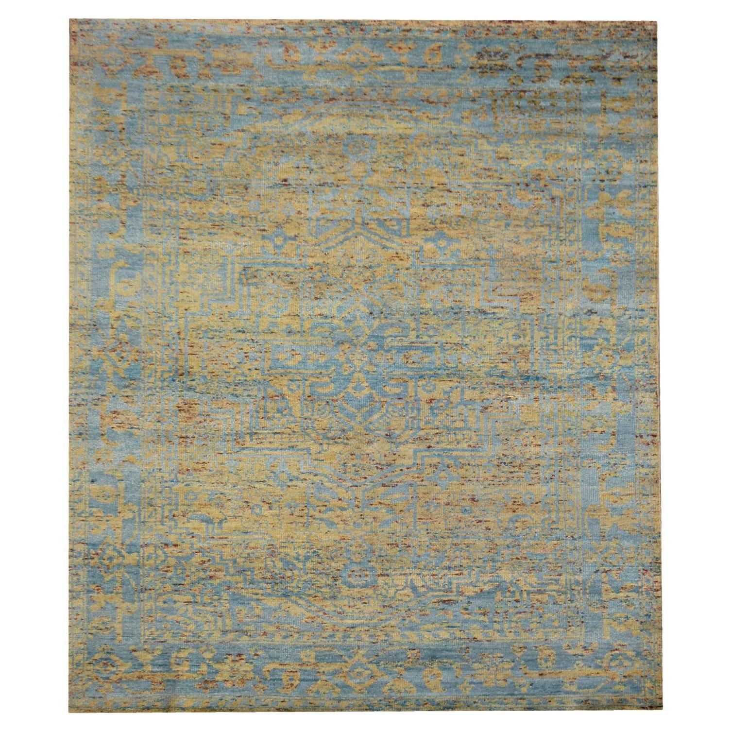 Modern Hand-Knotted Silk For Sale at 1stDibs