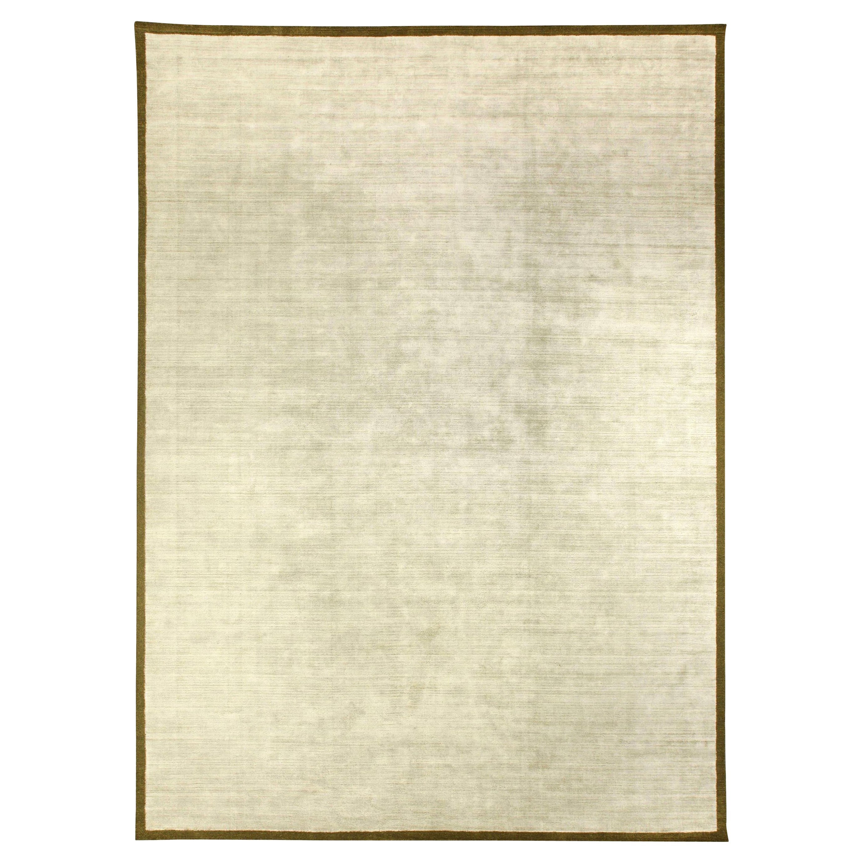 Modern Abstract Handmade Wool Rug by Doris Leslie Blau For Sale at 1stDibs