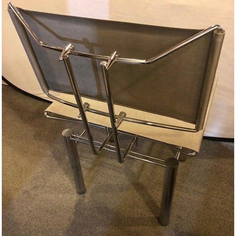 Modern Hans-Ullrich Bitsch Series 8600 Chair and Ottoman at 1stDibs