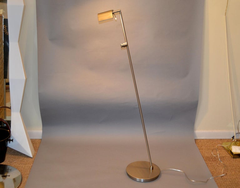 Modern Holtkoetter 6440 Bernie Series Energy-Saver Floor Lamp in Satin ...