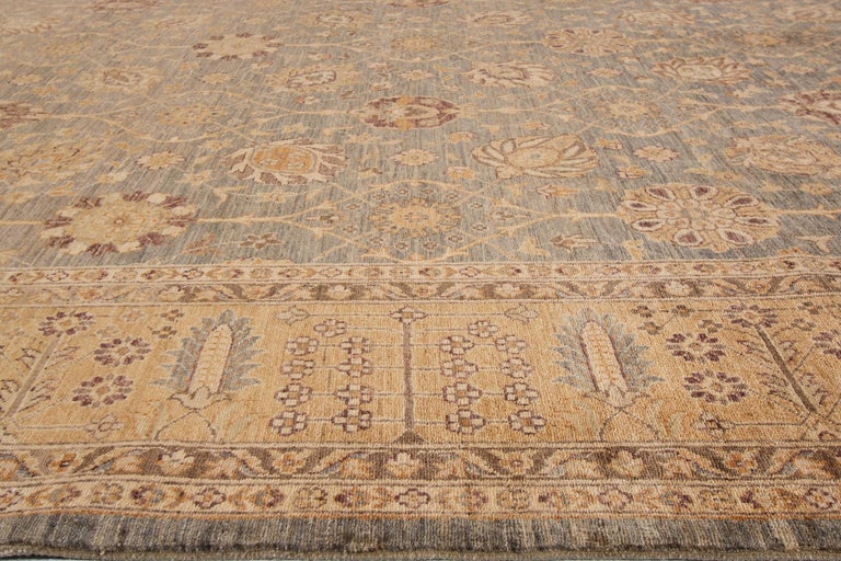Modern Indian Peshawar Rug For Sale at 1stDibs
