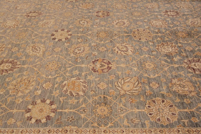 Modern Indian Peshawar Rug For Sale at 1stDibs