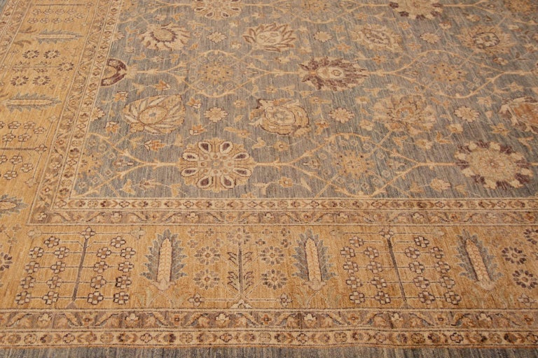 Modern Indian Peshawar Rug For Sale at 1stDibs
