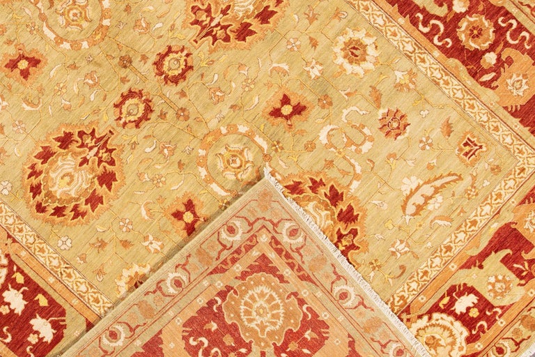 Modern Indian Peshawar Rug For Sale at 1stDibs