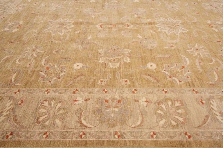 Modern Indian Peshawar Rug For Sale at 1stDibs