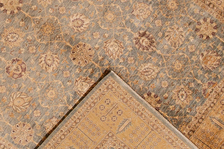 Modern Indian Peshawar Rug For Sale at 1stDibs