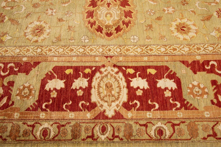 Modern Indian Peshawar Rug For Sale at 1stDibs