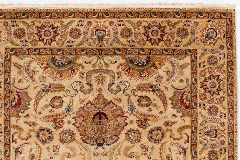 Modern Indian Peshawar Rug For Sale at 1stDibs