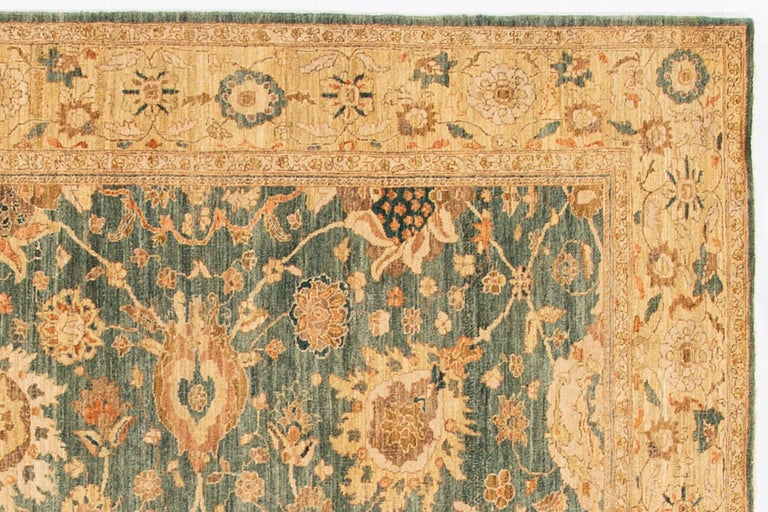 Modern Indian Peshawar Rug For Sale at 1stDibs