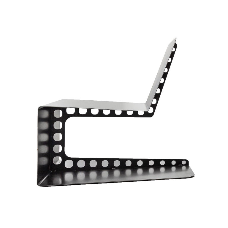 Italian Contemporary Meccano Lounge Chair by Spinzi, Industrial Burnt ...