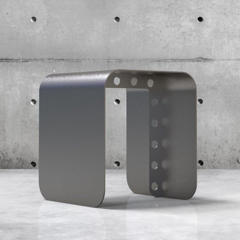 Modern Industrial Style Side Table Meccano For Sale at 1stDibs