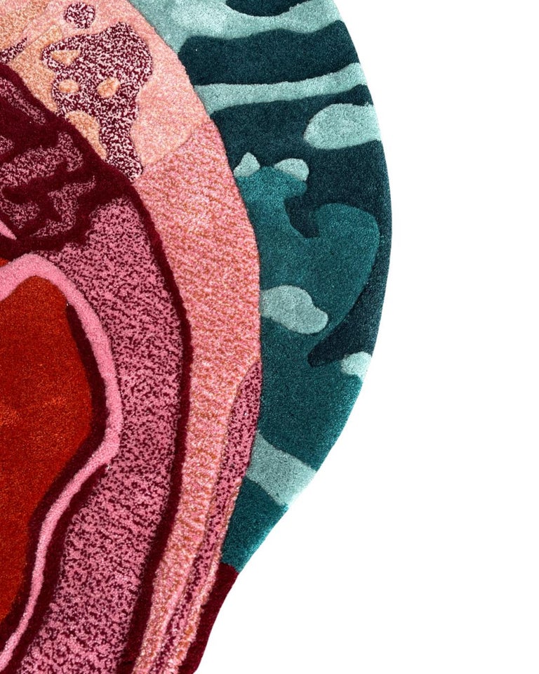 Modern Style Irregular Shapes Wool Rug 'Jane Says' by RAG Home For Sale ...