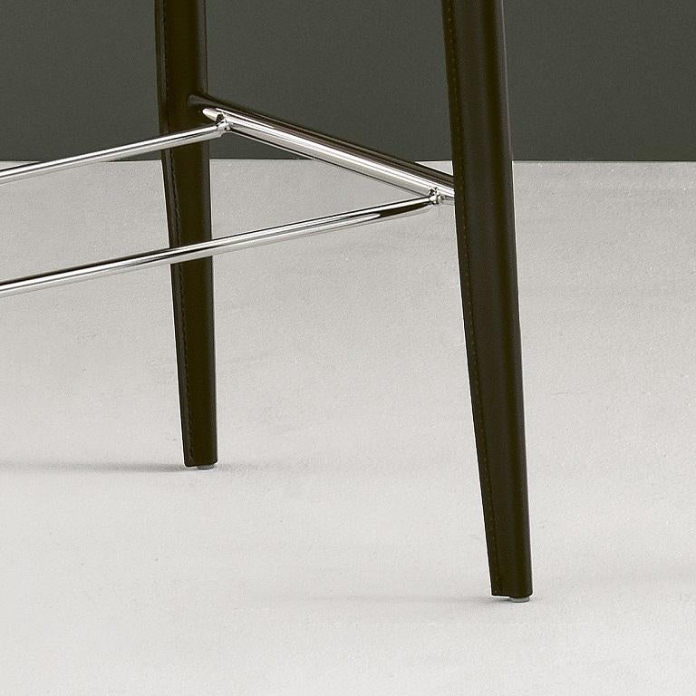 Modern Italian Completely Upholstered Stool from Bontempi Casa ...