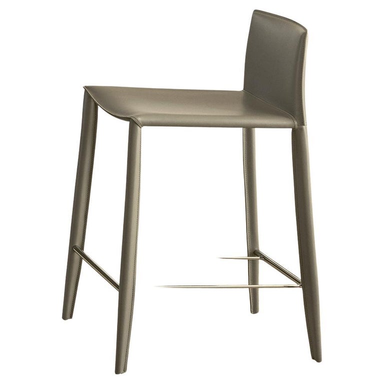 Modern Italian Completely Upholstered Stool from Bontempi Casa ...