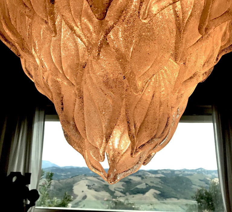 Modern Italian Ice Color Murano Glass Polar Chandelier, 1970s For Sale ...