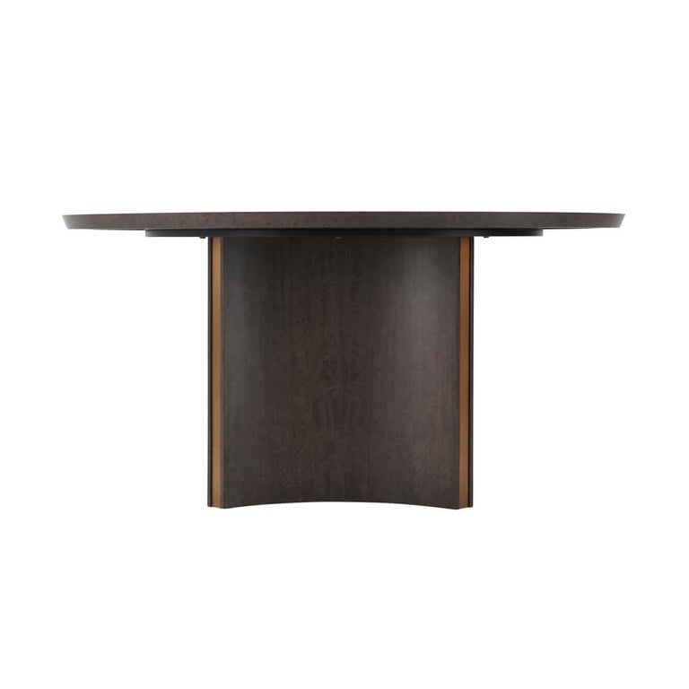 Modern Italian Round Dining Table at 1stDibs