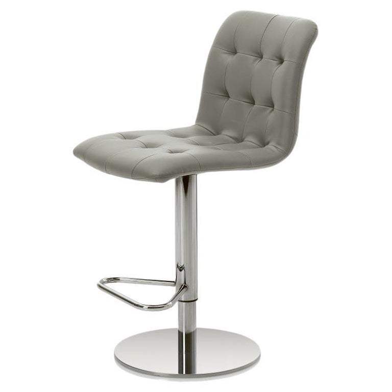 Modern Italian Swivel Upholstered Stool from Bontempi Casa Collection ...
