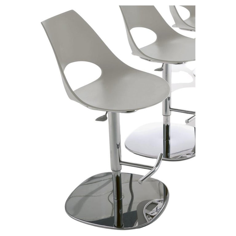 Modern Italian Swivel Polypropylene Stool from Bontempi Casa Collection ...
