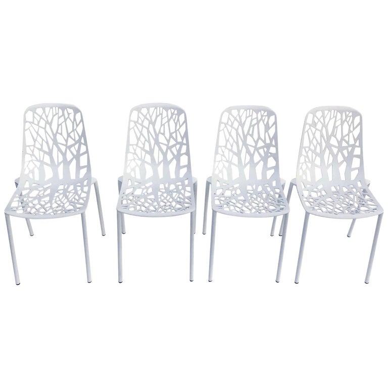 Modern Janus and Co 'The Forest Collection' Stackable Side Chairs, Set ...