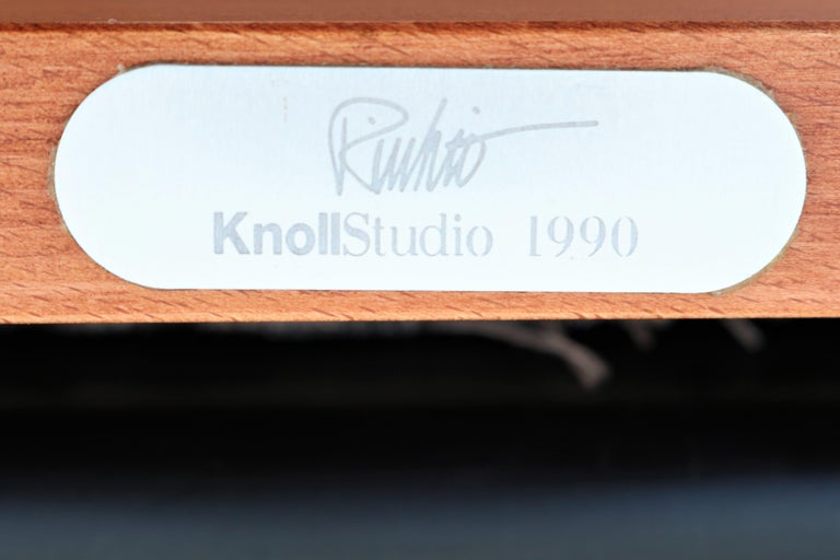Modern Joseph and Linda Ricchio for Knoll Ricchio Armless Dining Chairs ...