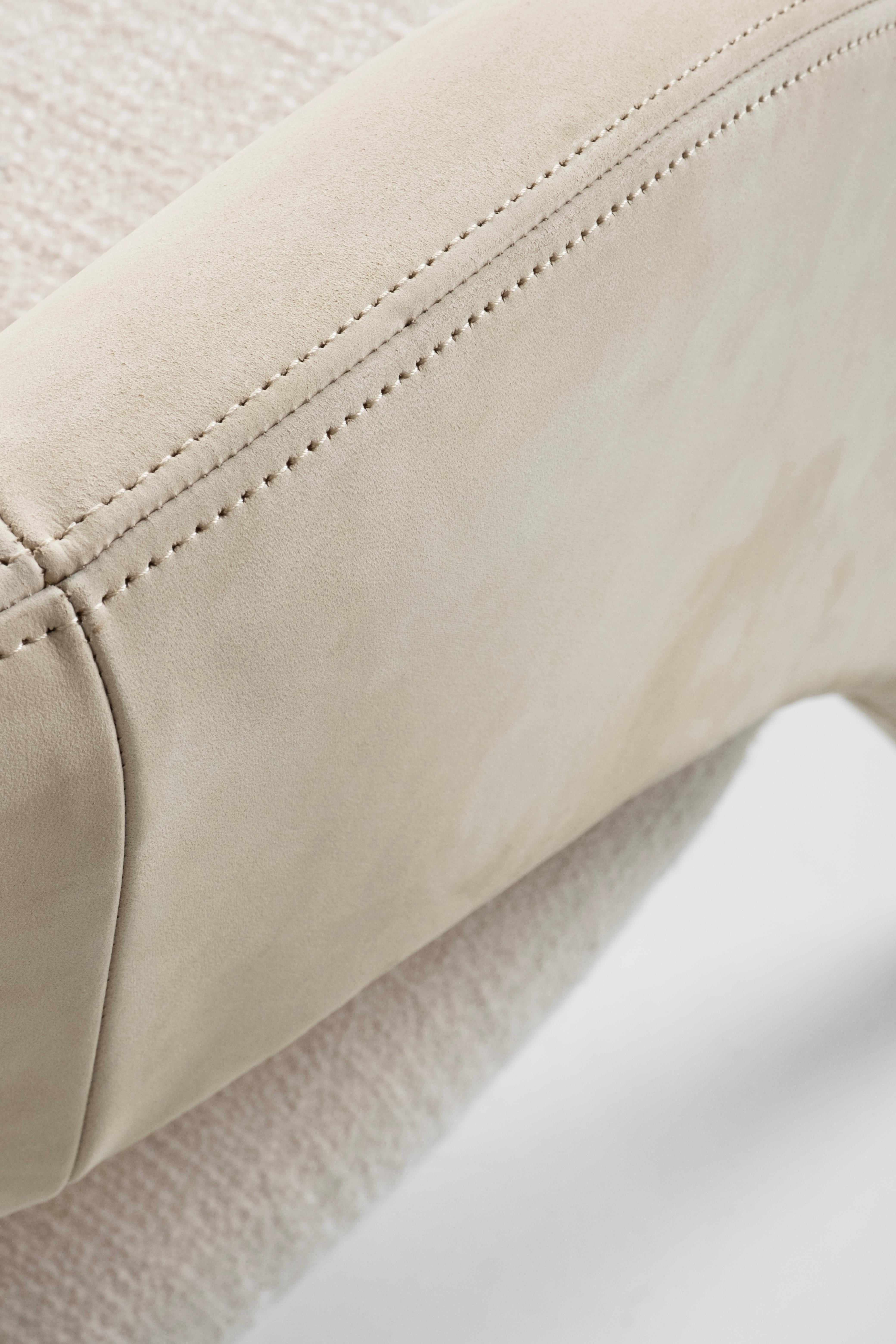 Modern Laurence Dining Chairs, DEDAR Fabric, Nubuck Handmade Portugal ...