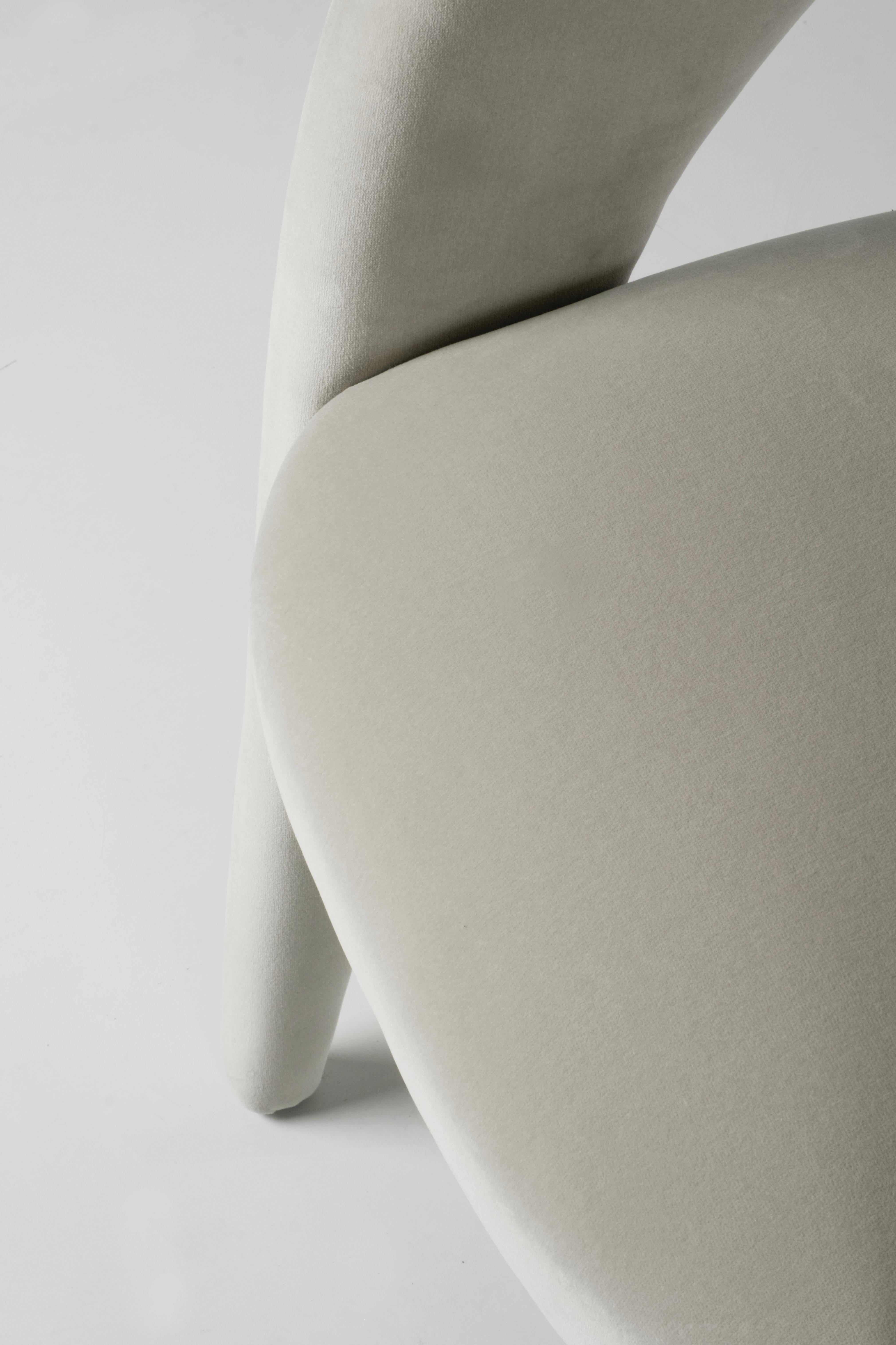 Modern Laurence Dining Chairs, DEDAR Velvet, Handmade in Portugal by ...