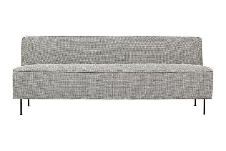 Modern Line Sofa, Fully Upholstered, Small For Sale at 1stDibs